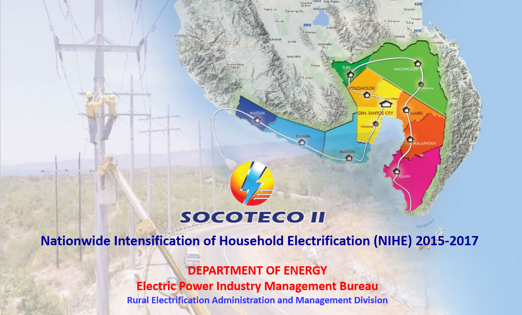 National Intensification of Household Electrification (NIHE) - Socoteco 2